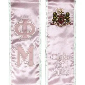 The Press | Accessories | Phi Mu Class Of 225 Graduation Stole Sash ...